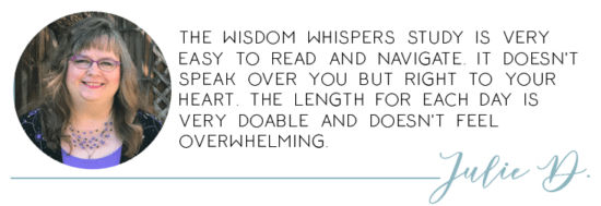 Wisdom Whispers | Free Online Bible Study for Women