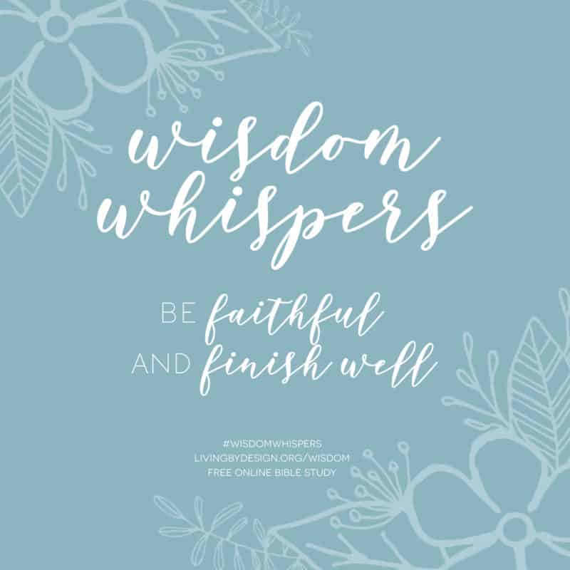 Wisdom Whispers | Free Online Bible Study for Women