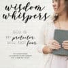Wisdom Whispers | Free Online Bible Study for Women