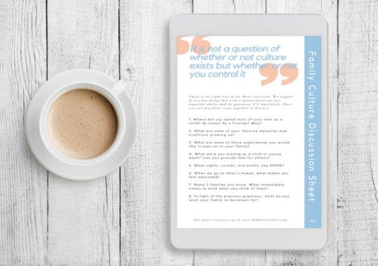 How to Establish A Thriving Family Culture