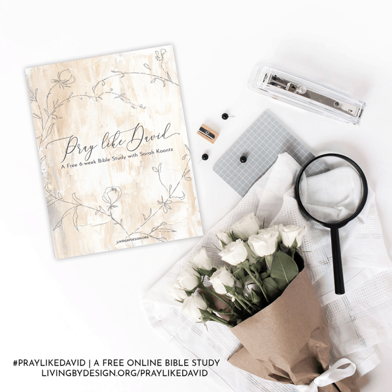Pray Like David | A Free 6-Week Bible Study with Sarah Koontz