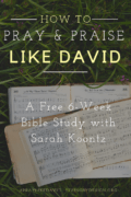 Pray Like David | Free 6-Week Bible Study