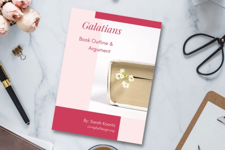 Overview of Galatians {+ Free Printable Study Guide}