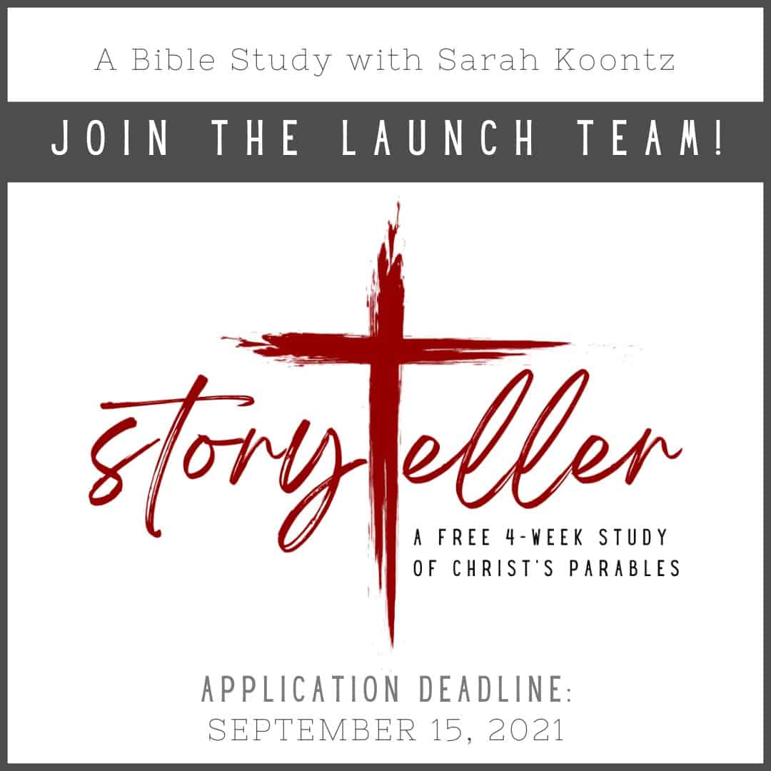 Apply Today! | Storyteller Launch Team