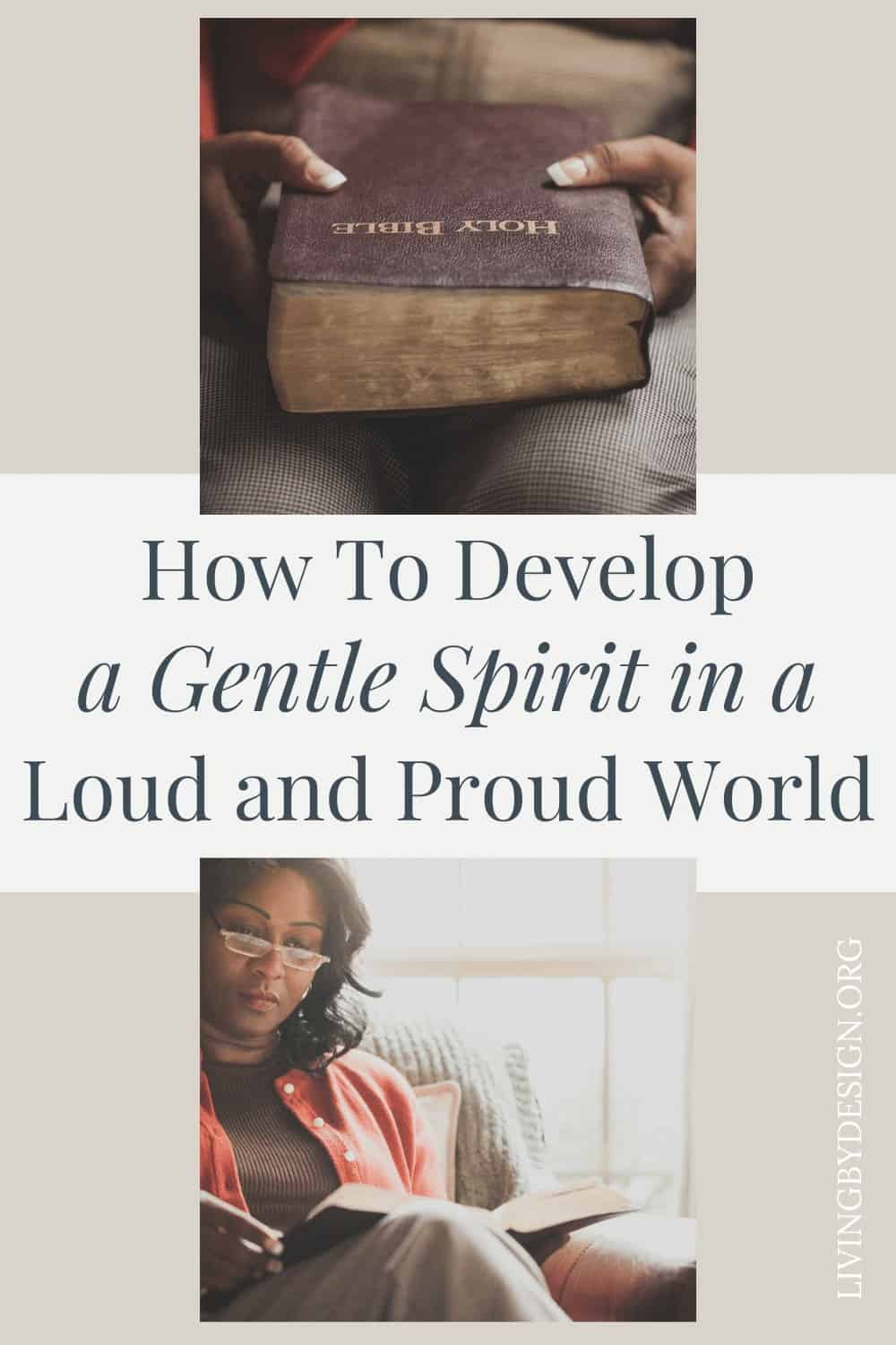 How to Develop a Gentle Spirit in a Loud and Proud World