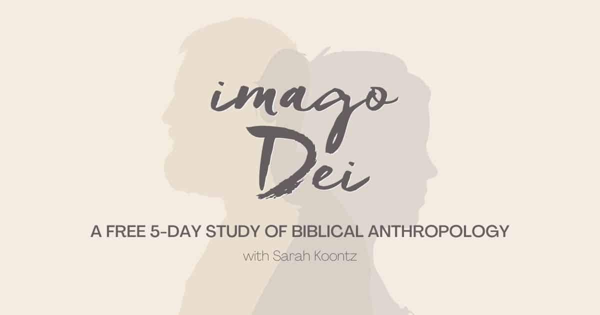 Imago Dei: A Free 5-Day Study of Biblical Anthropology