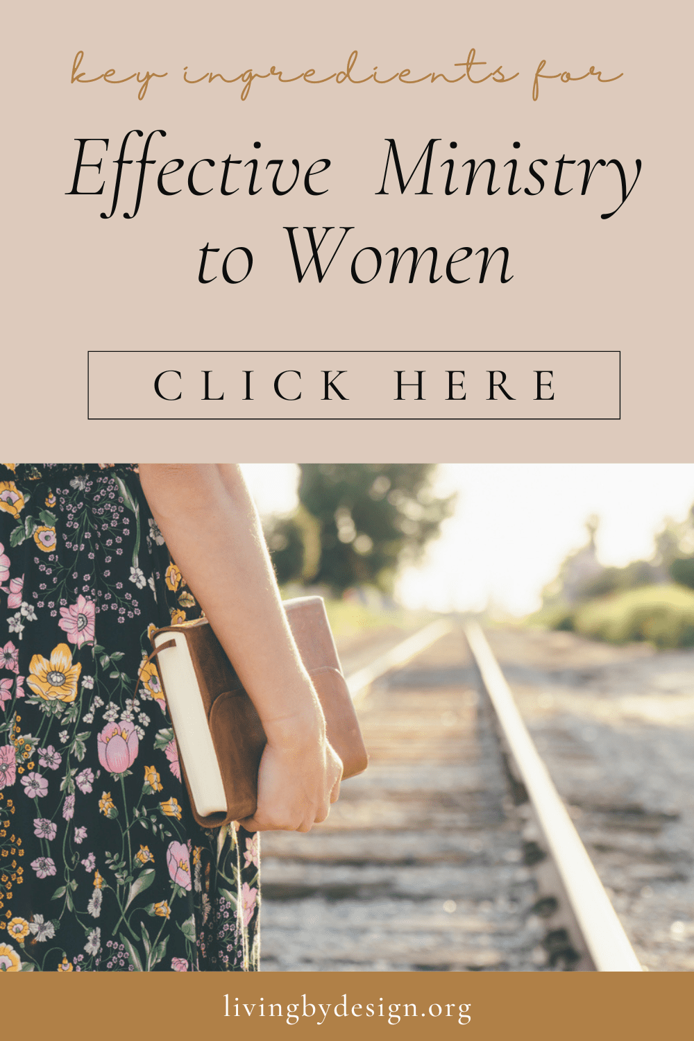 The Key Ingredients of Effective Ministry to Women
