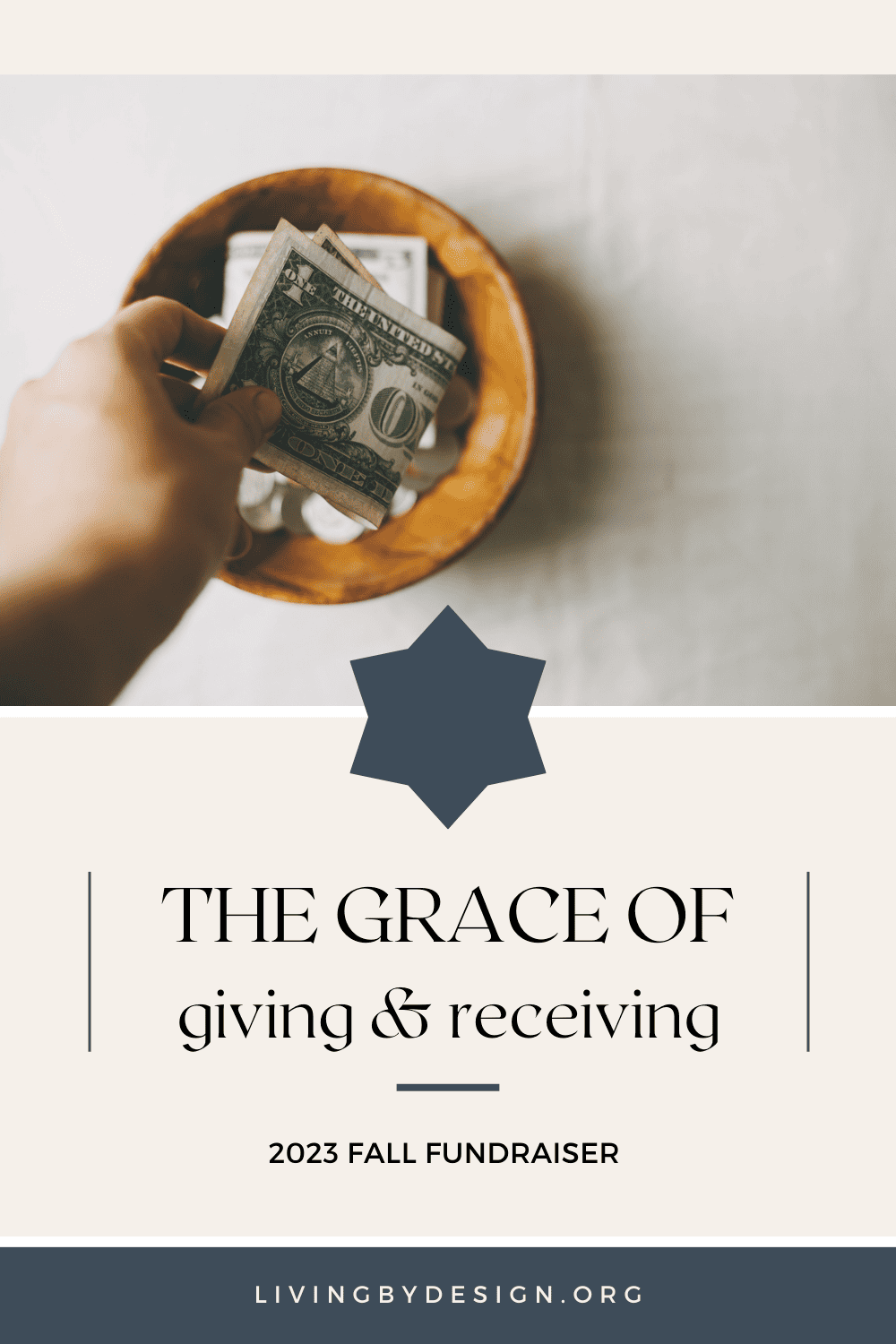 The Grace of Giving and Receiving | 2023 Fall Fundraiser