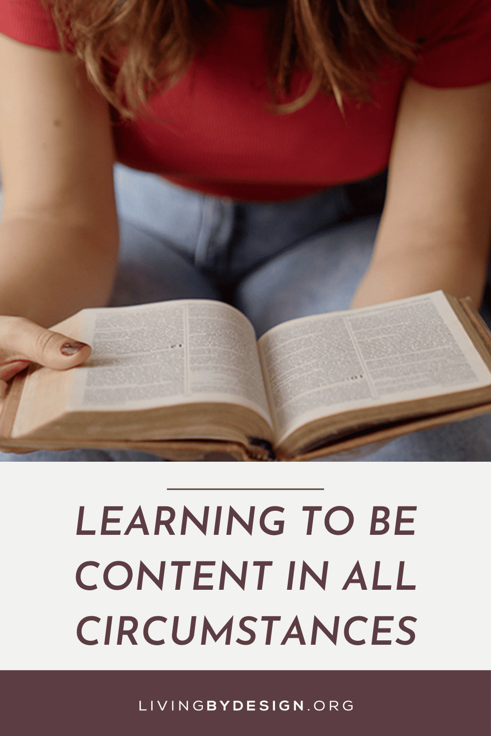 Learning Contentment in All Circumstances