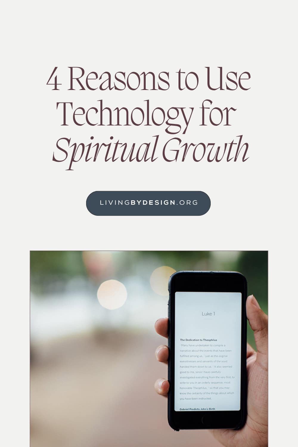 4 Reasons to Use Technology for Spiritual Growth