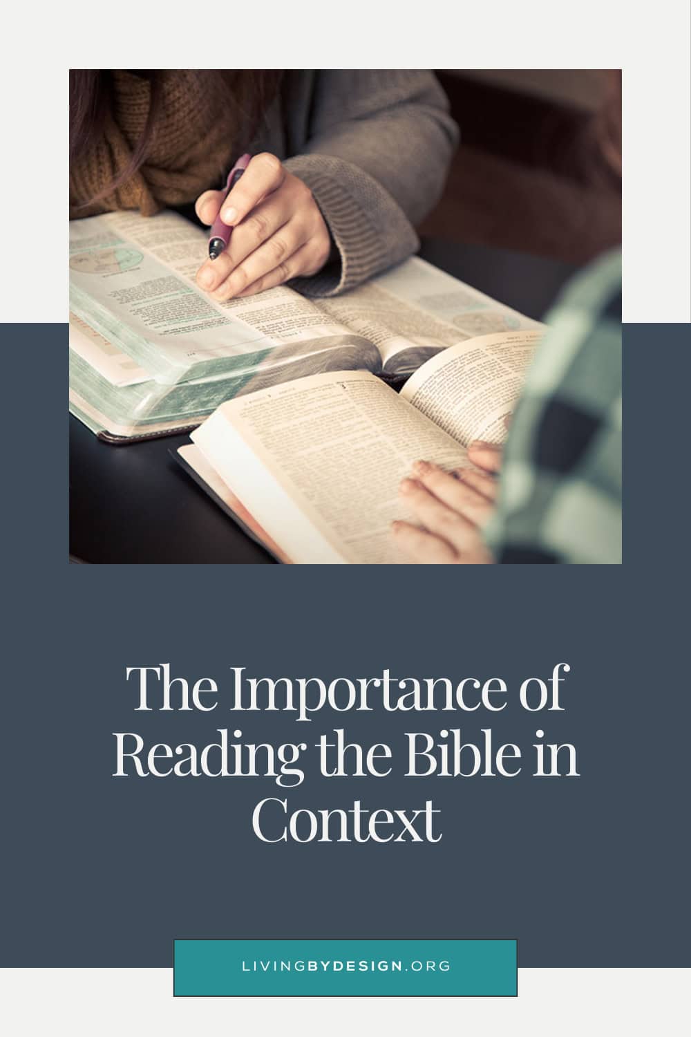 The Importance of Reading the Bible in Context